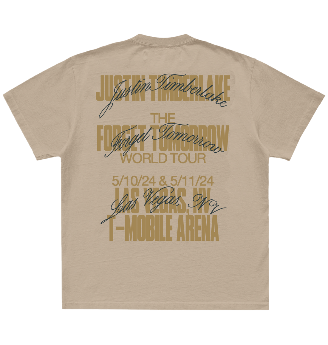 Las Vegas Tour Event Tee – Justin Timberlake